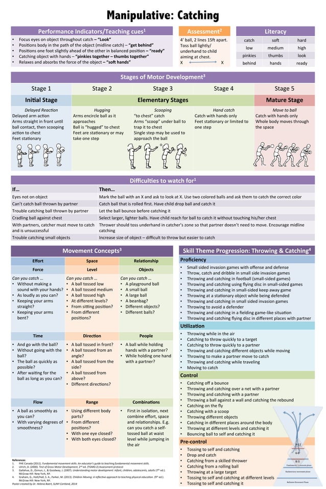Baert 12 FMP posters 2015 elementary PE | PDF