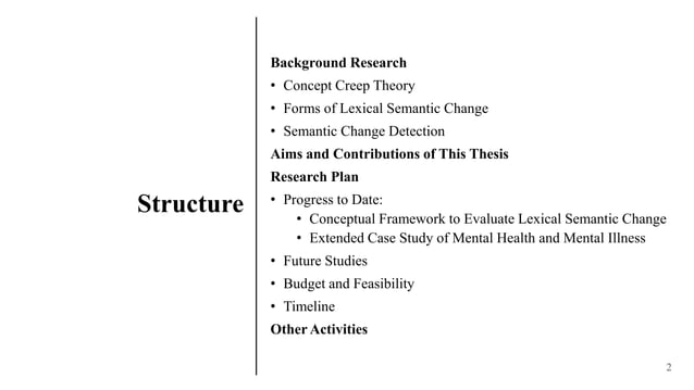 Naomi Baes's PhD Confirmation Presentation: A Multidimensional Framework for Evaluating Lexical ...