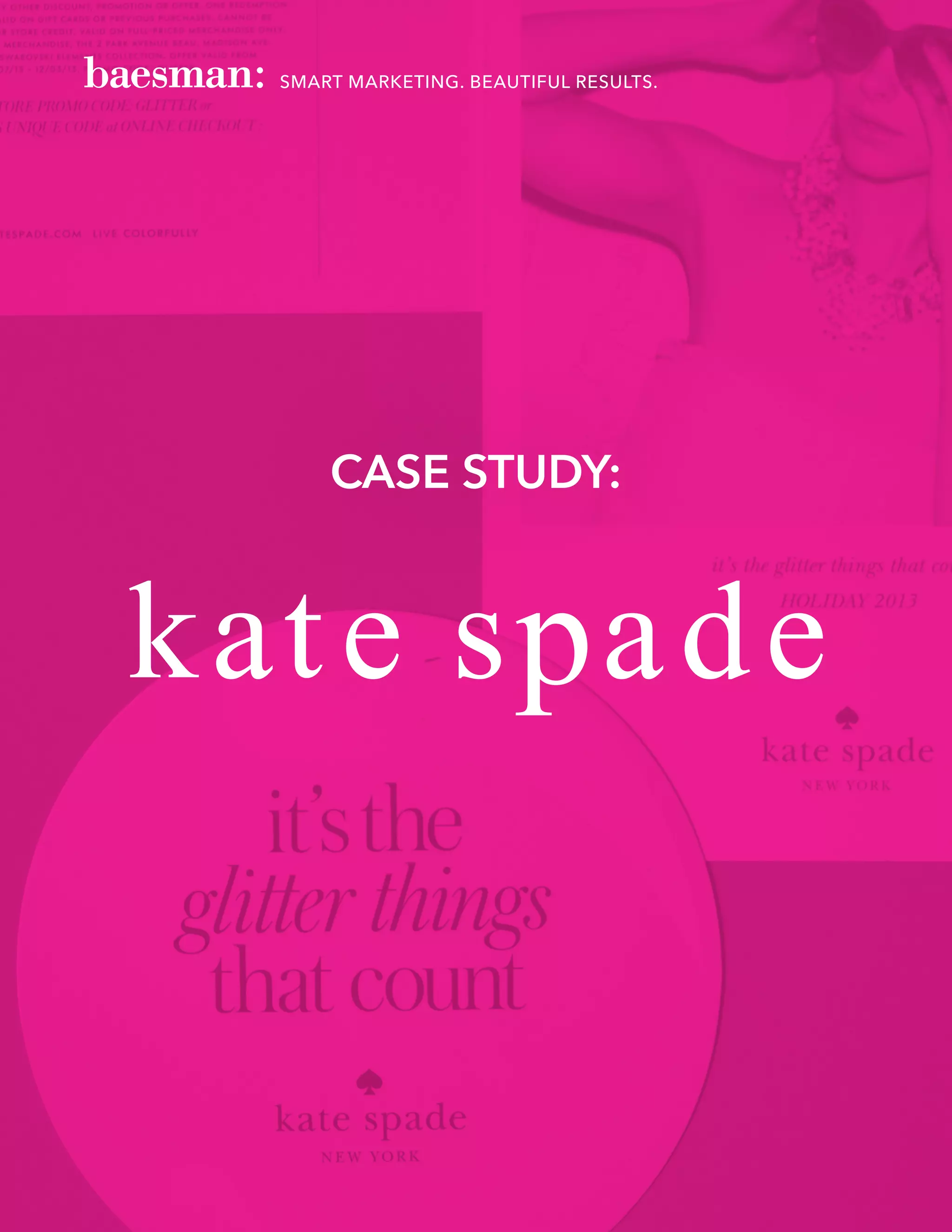 Baesman Case Study - Kate Spade | PDF