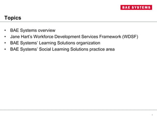 BAE Systems Inc - Learning | PPTX