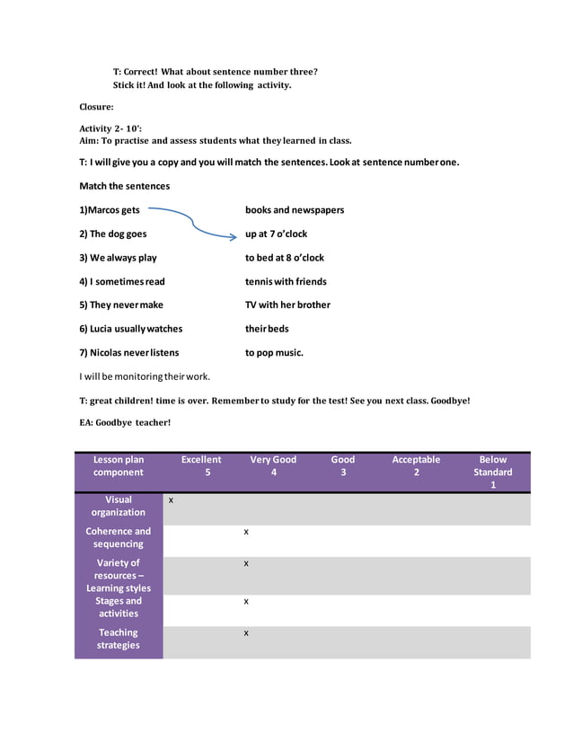 Baez lesson 7-secundaria - pass (1)-pdf | DOCX | Homework and Study ...
