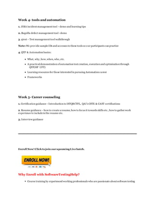 sotware testing curriculum | PDF