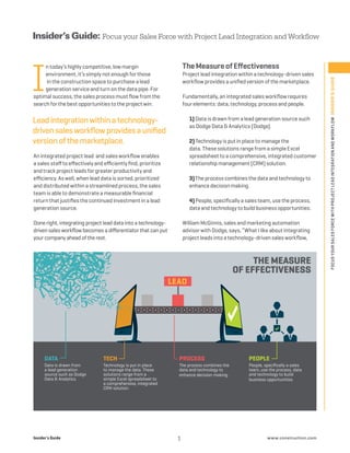 Focus Your Salesforce Data Integration | PDF