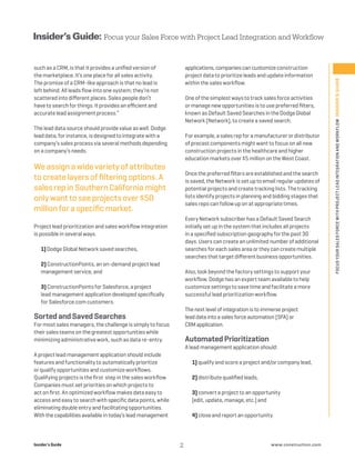 Focus Your Salesforce Data Integration | PDF