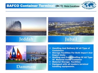 Bafco international presentation | PPT