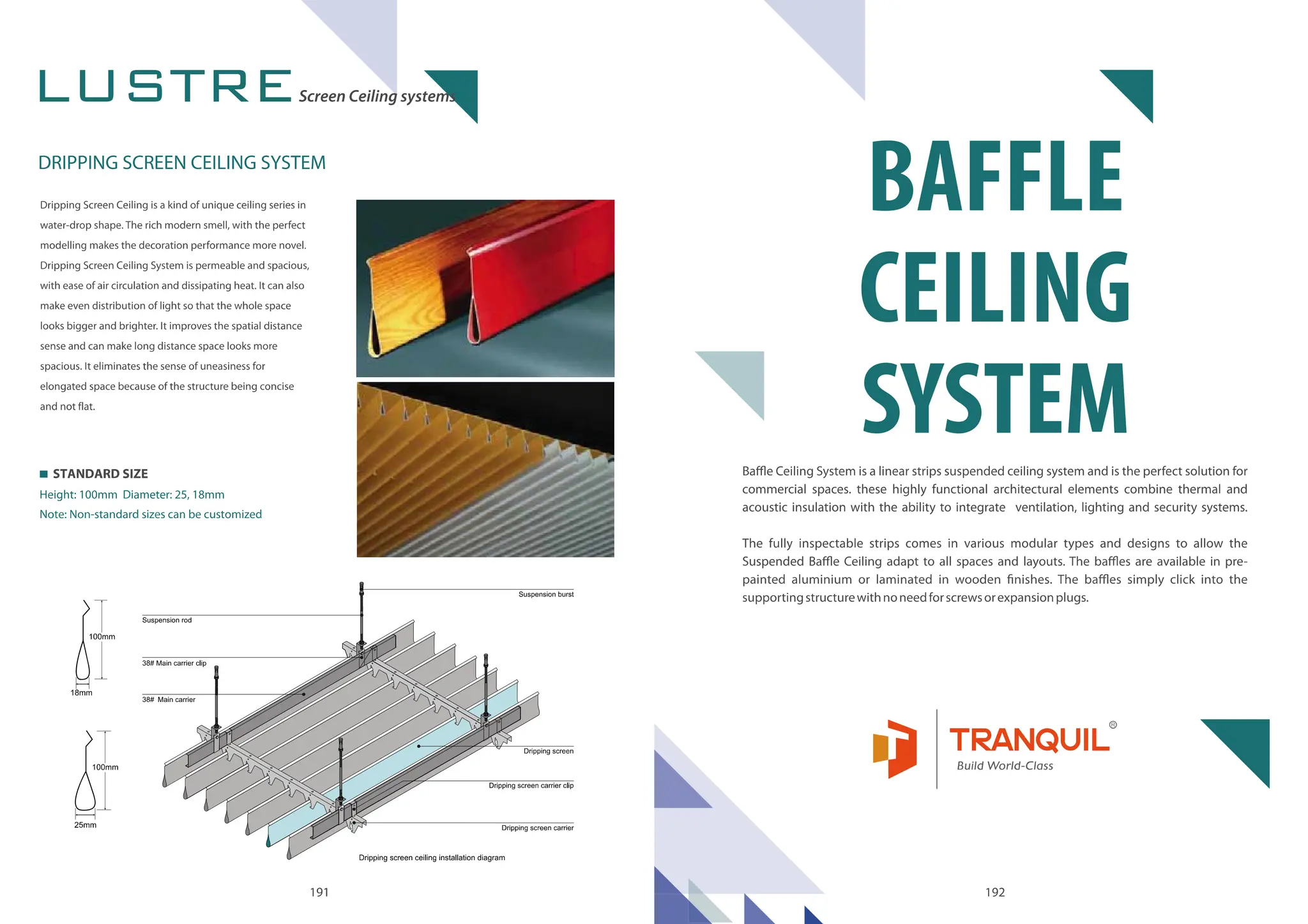 Baffle Ceiling System – Acoustic Performance with Bold Architectural ...