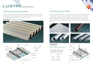 Baffle Ceiling System – Acoustic Performance with Bold Architectural ...