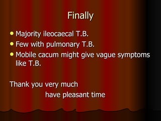 Ba follow through study for ileocecal region | PPT