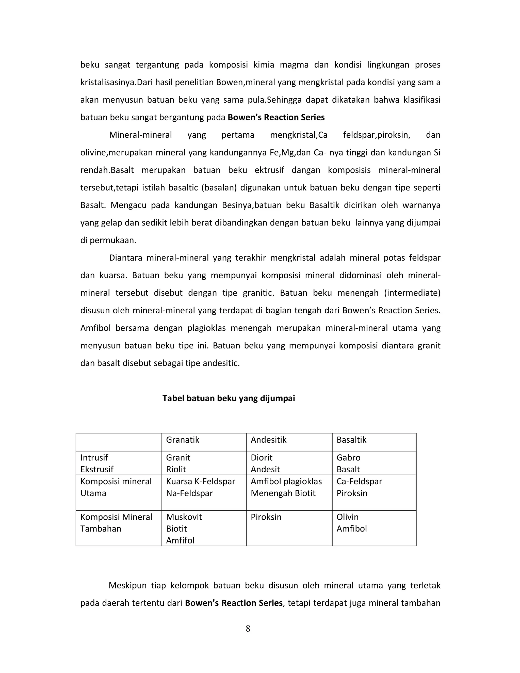 Bagaimana batuan beku_terbentuk | PDF