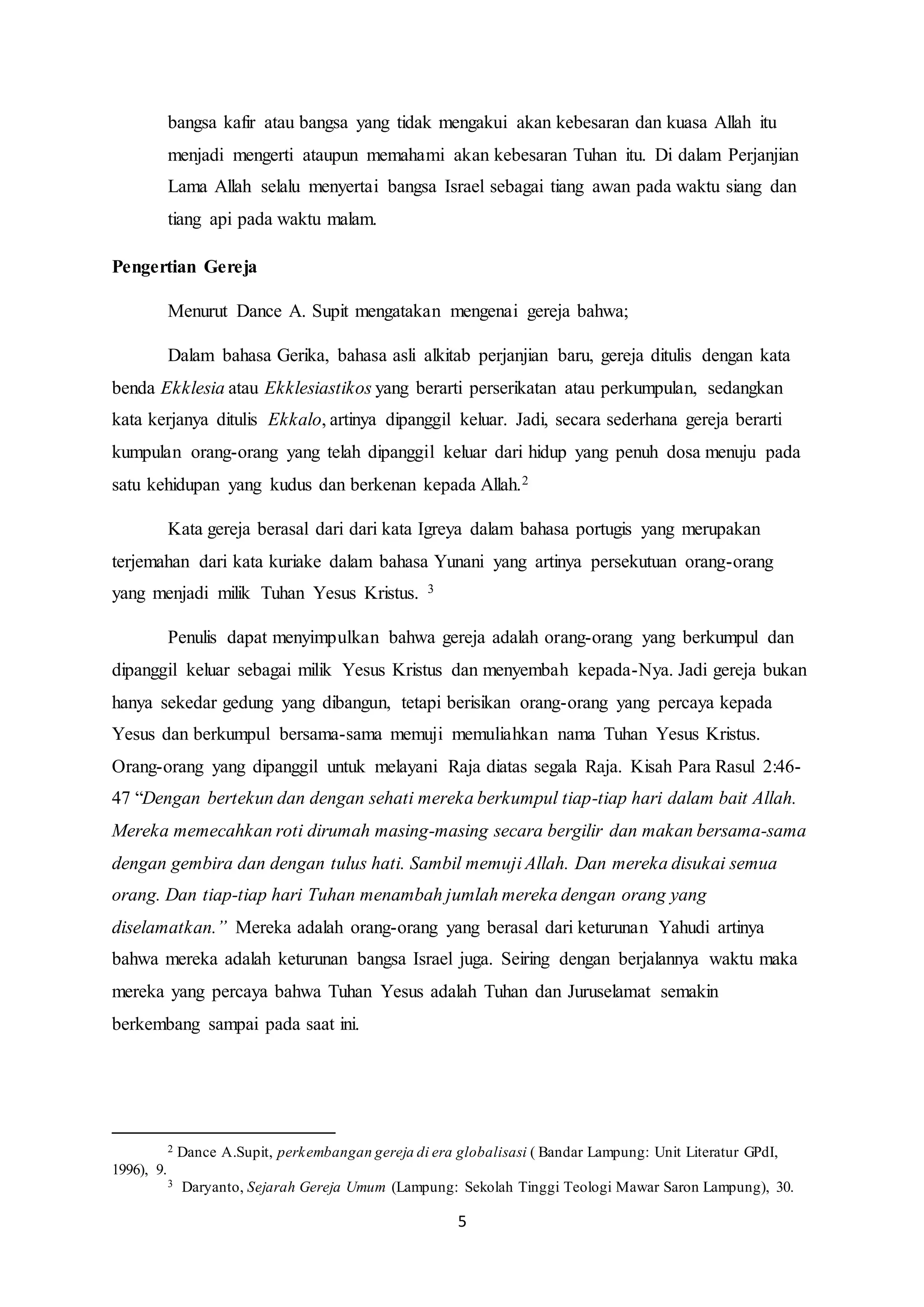 Bagaimana relasi umat israel dgn gereja masa kini | PDF