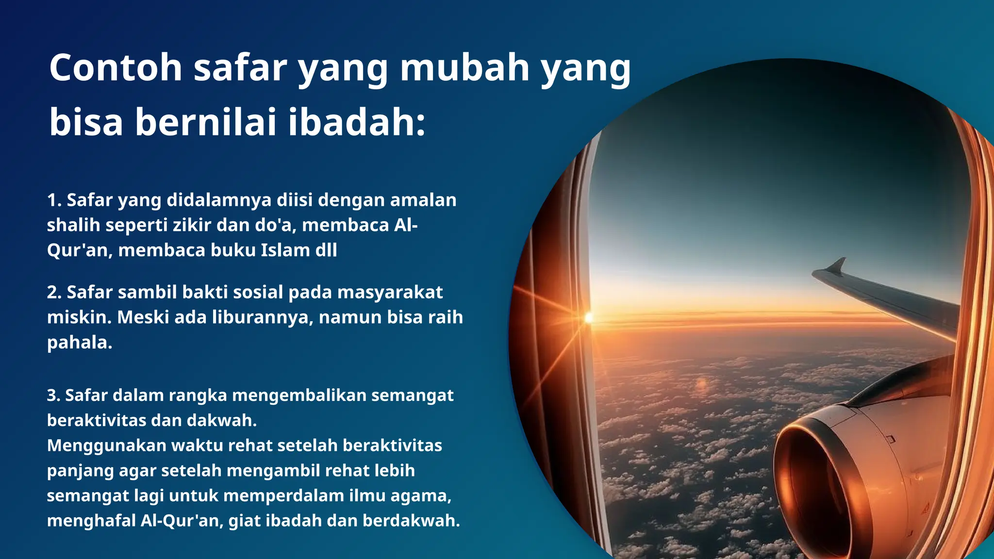 BAGAIMANA SAFAR, TRAVELING ATAU TOURING BISA BERNILAI IBADAH.pptx