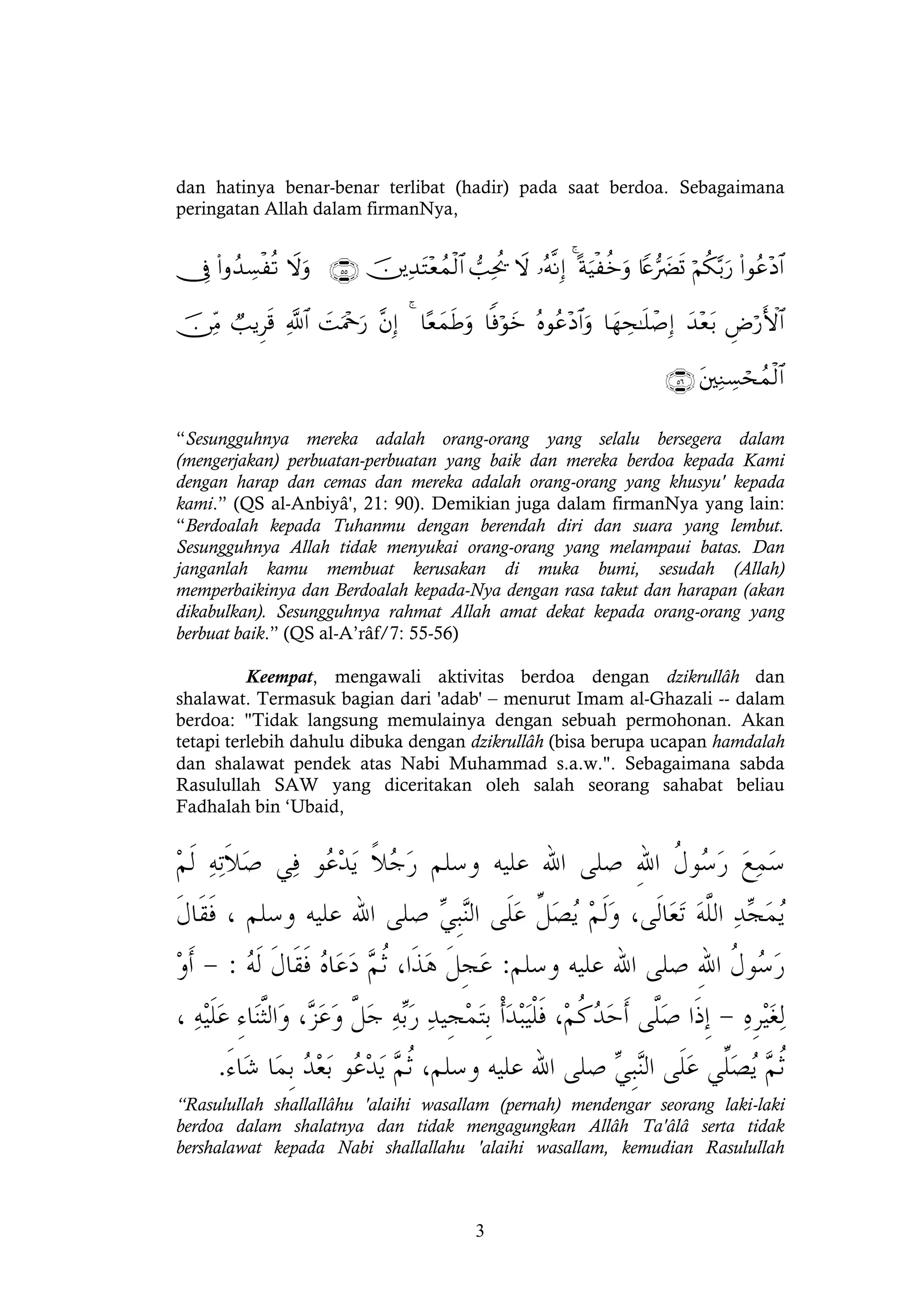 Bagaimana seharusnya kita berdoa | PDF