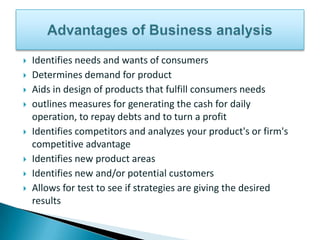 Business Analyst Training - Gain America | PPTX