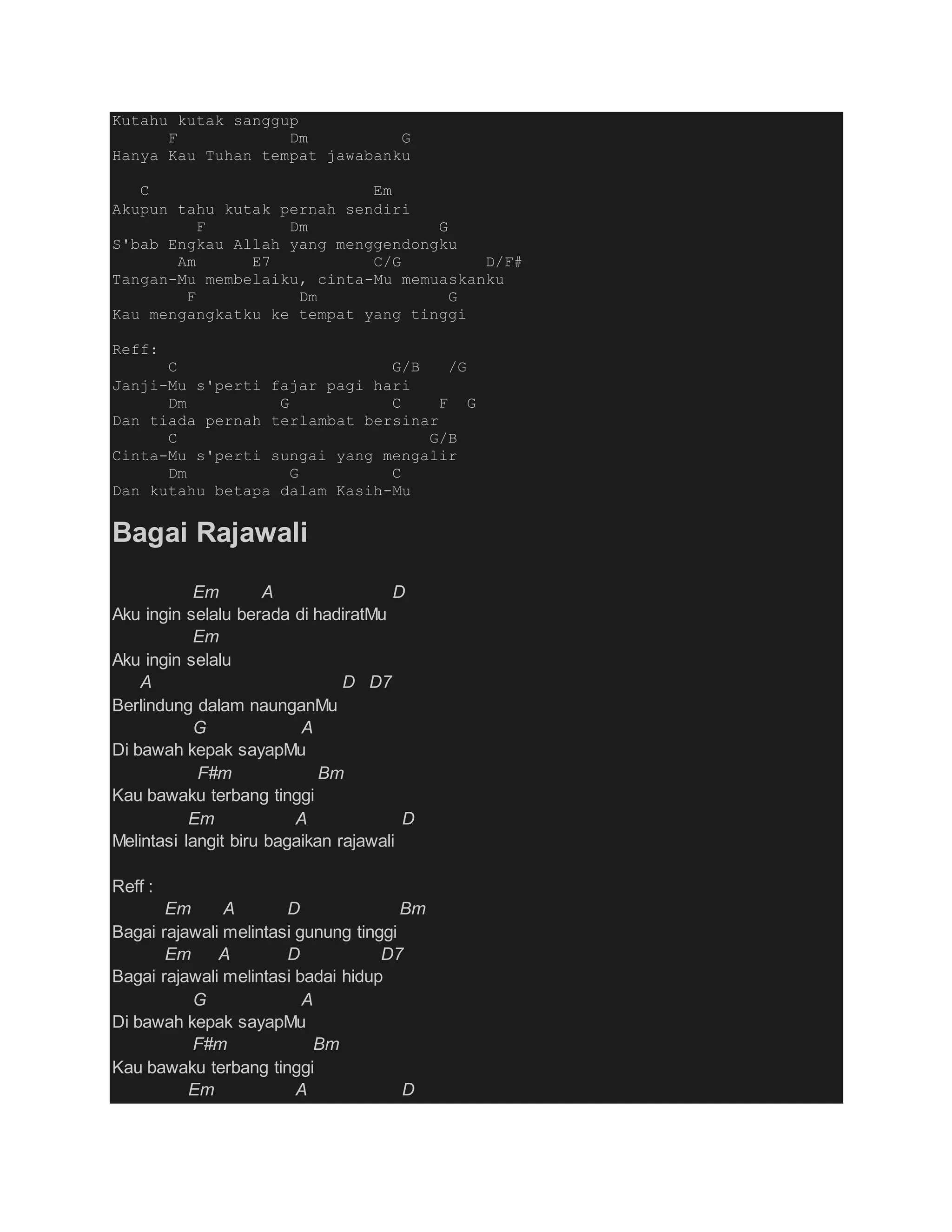 Bagai rajawali | PDF