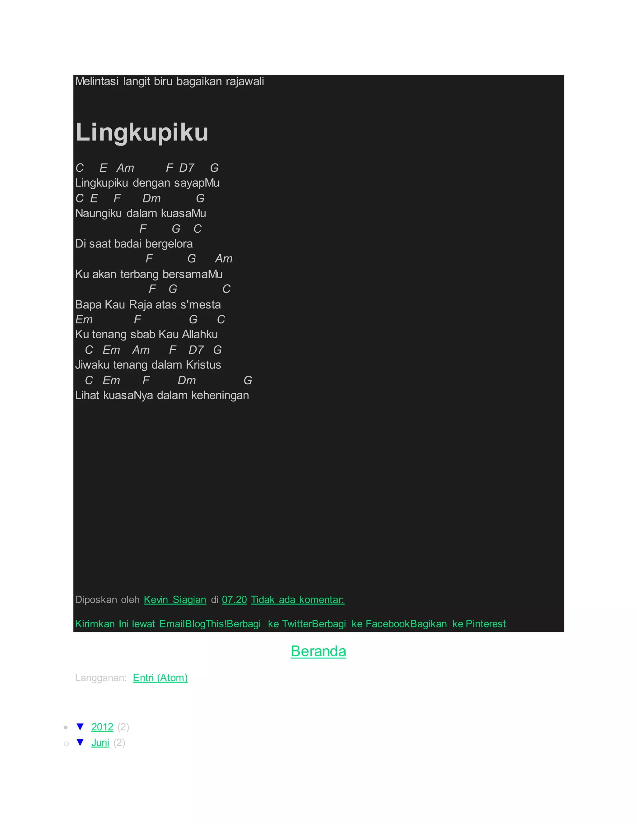 Bagai rajawali | DOCX