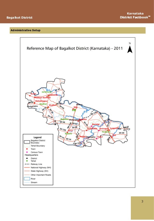 Karnataka District Factbook- Bagalkot District