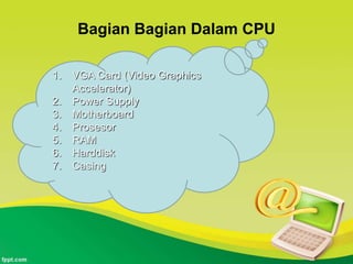 Bagan di dalam CPU.ppt
