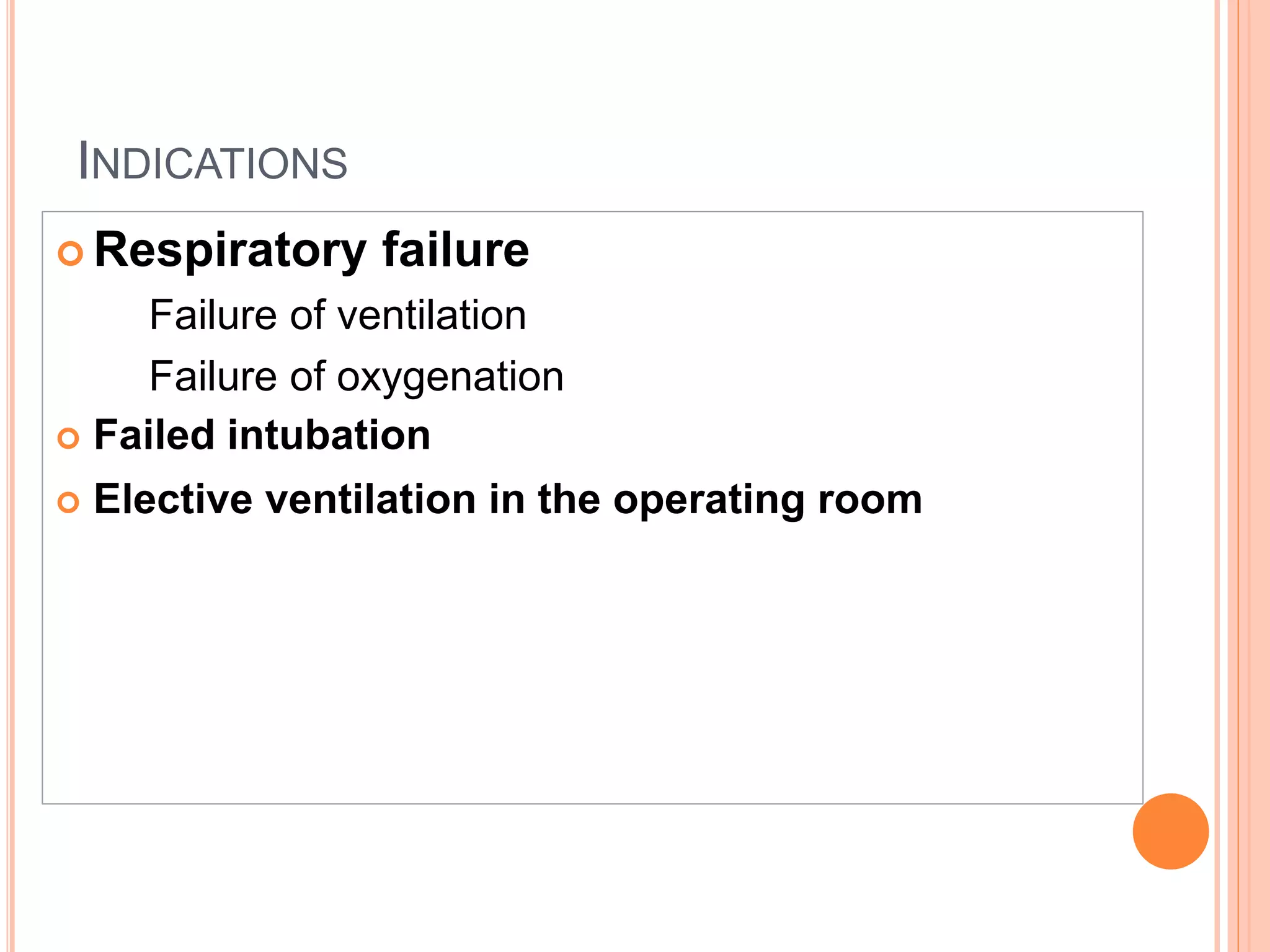 Bag and mask Ventilation | PPTX