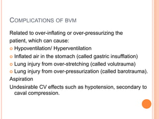 Bag and mask Ventilation | PPTX