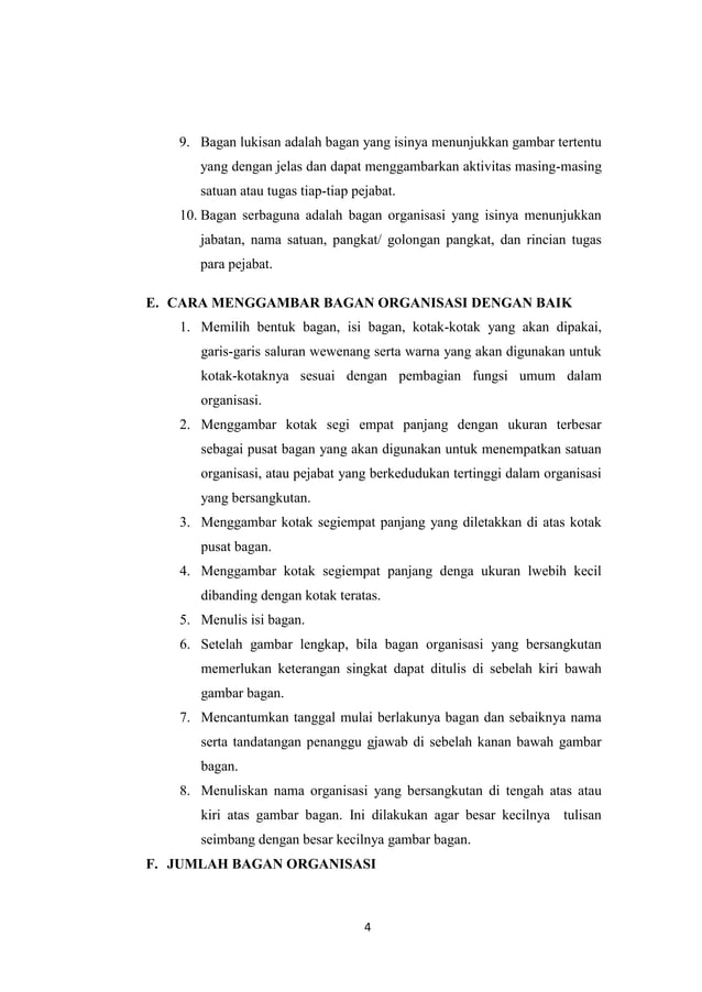 Bagan organisasi | DOCX