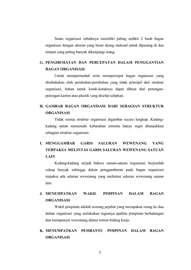 Bagan organisasi | DOCX