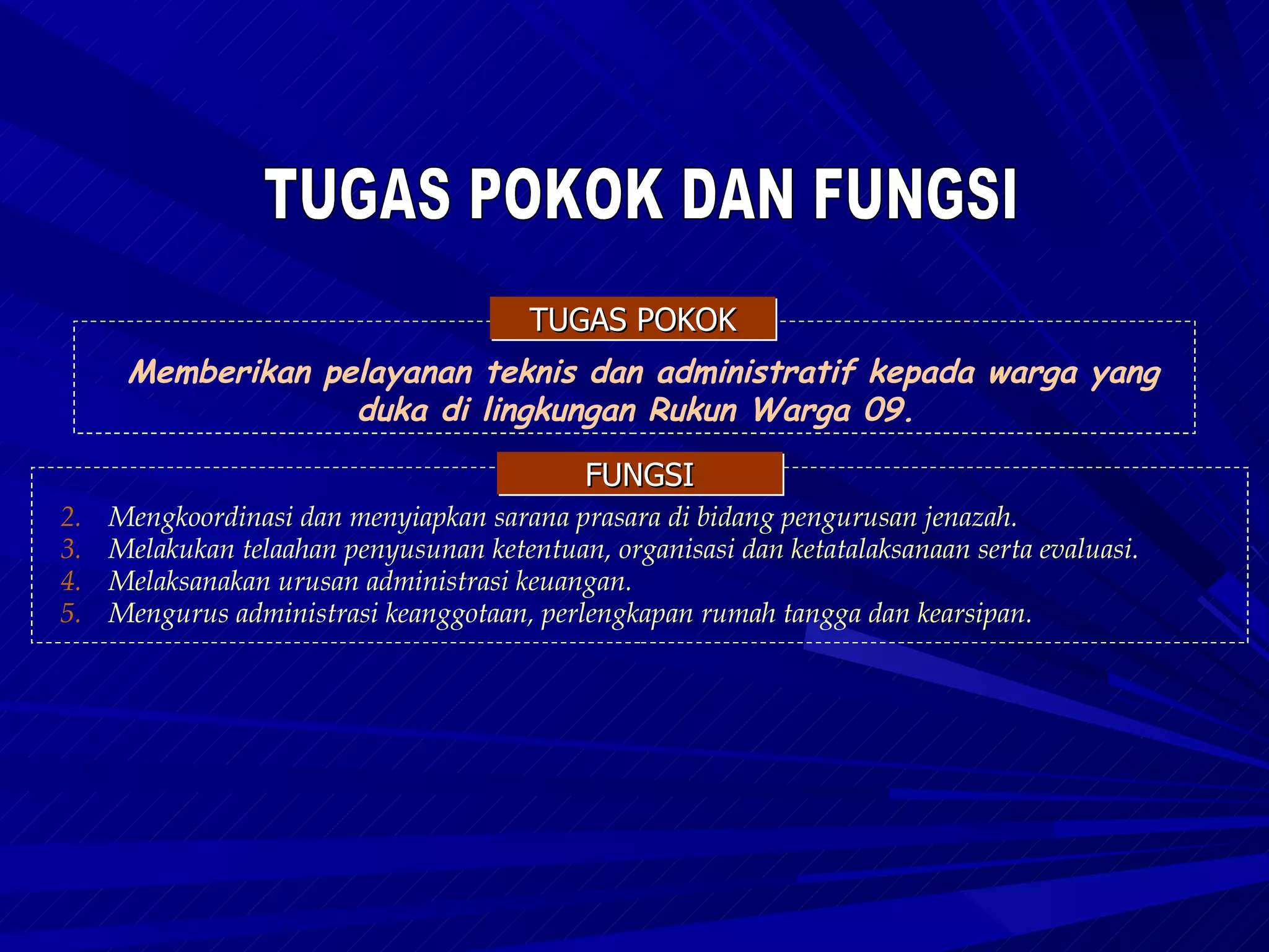 Tupoksi Bagan Pakem | PPT