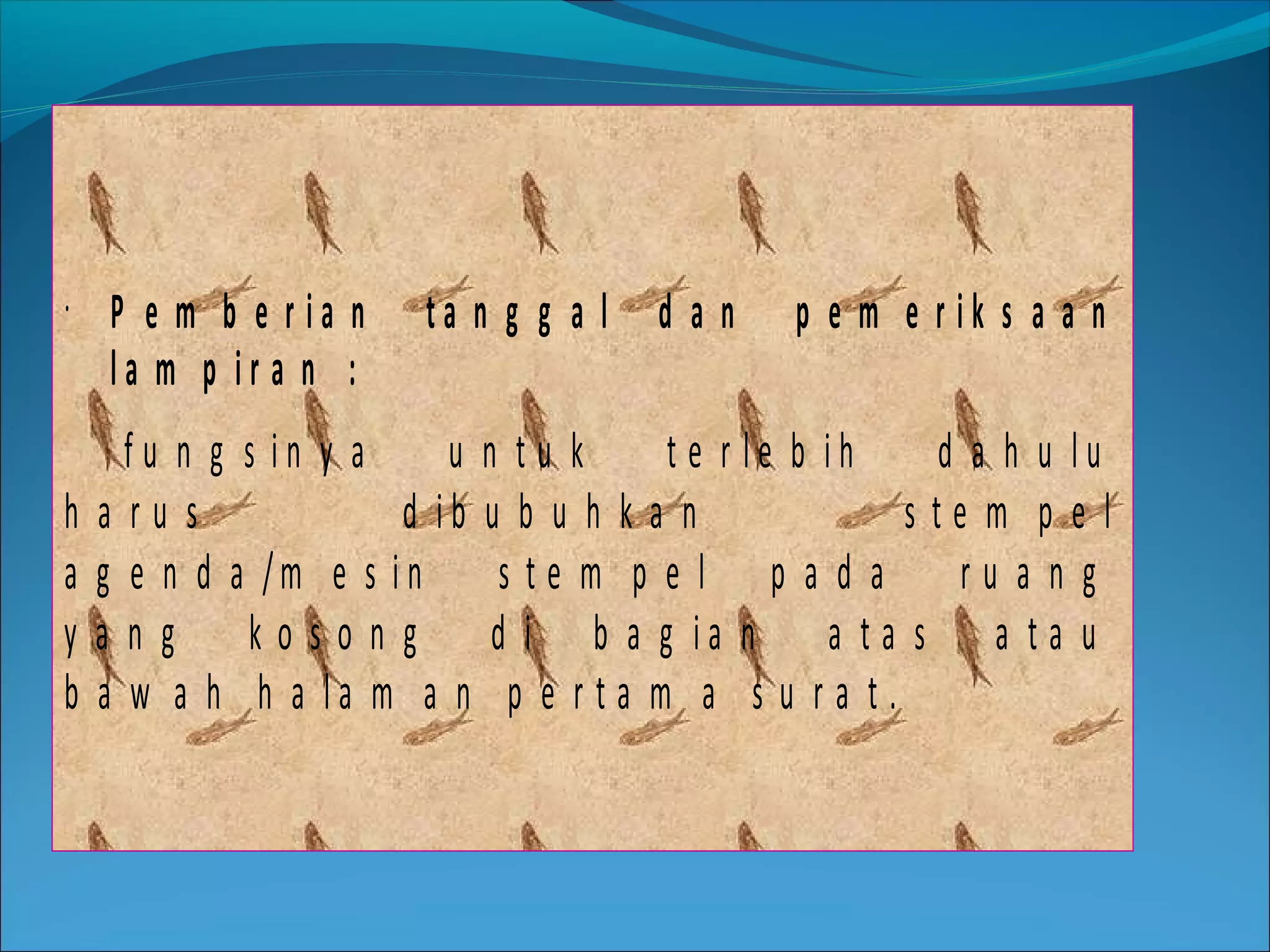 Bagan surat msuk 2 | PPT