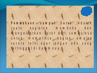 Bagan surat msuk 2 | PPT