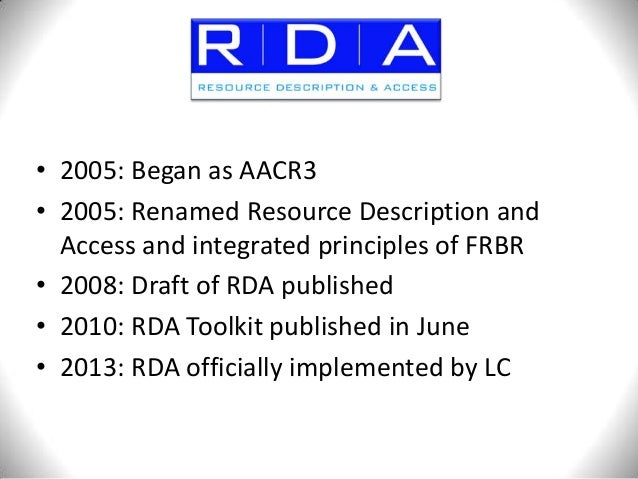 RDA State of the Union