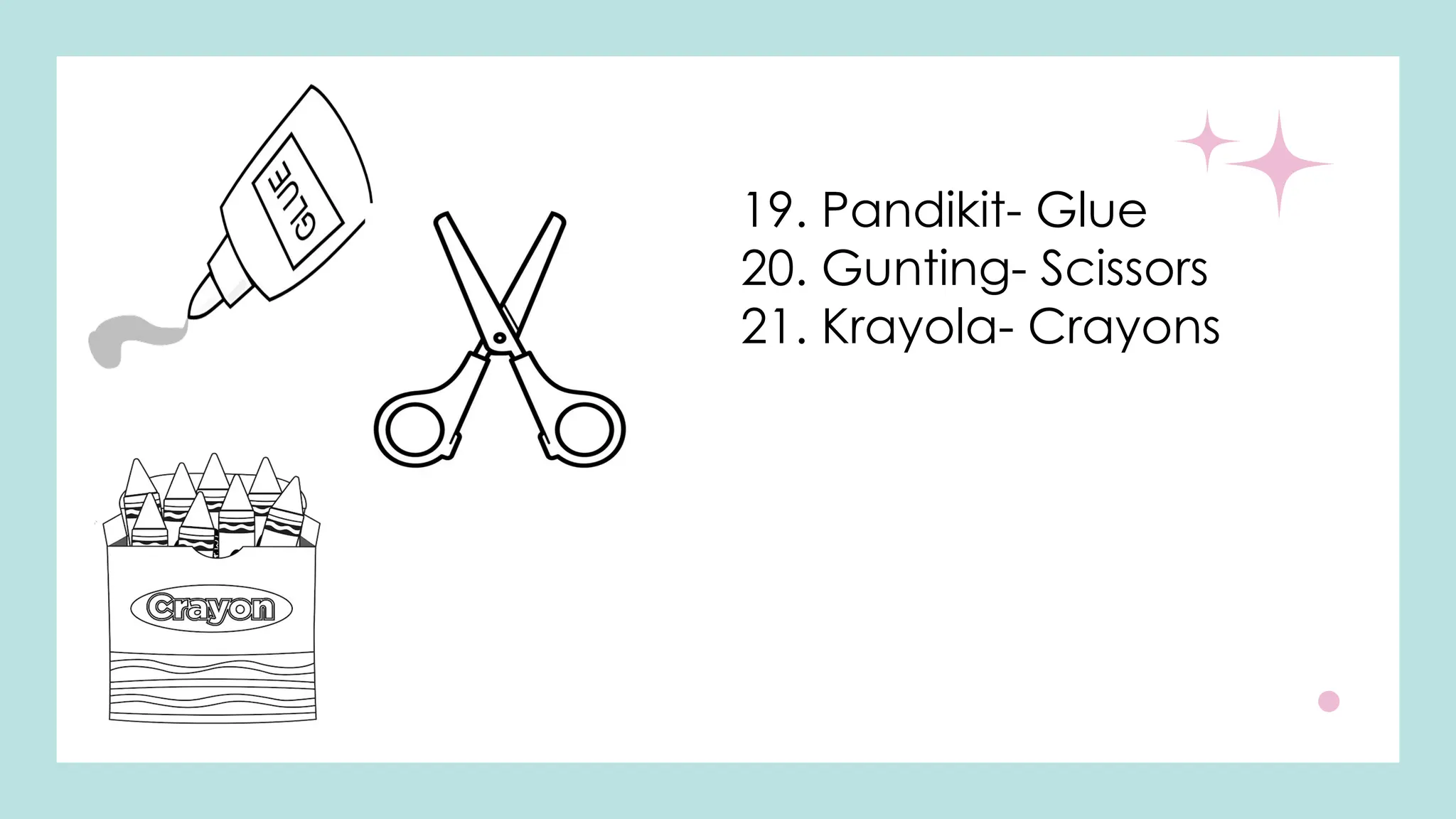 Ang mga pantawag sa mga bagay sa paaralan | PPTX