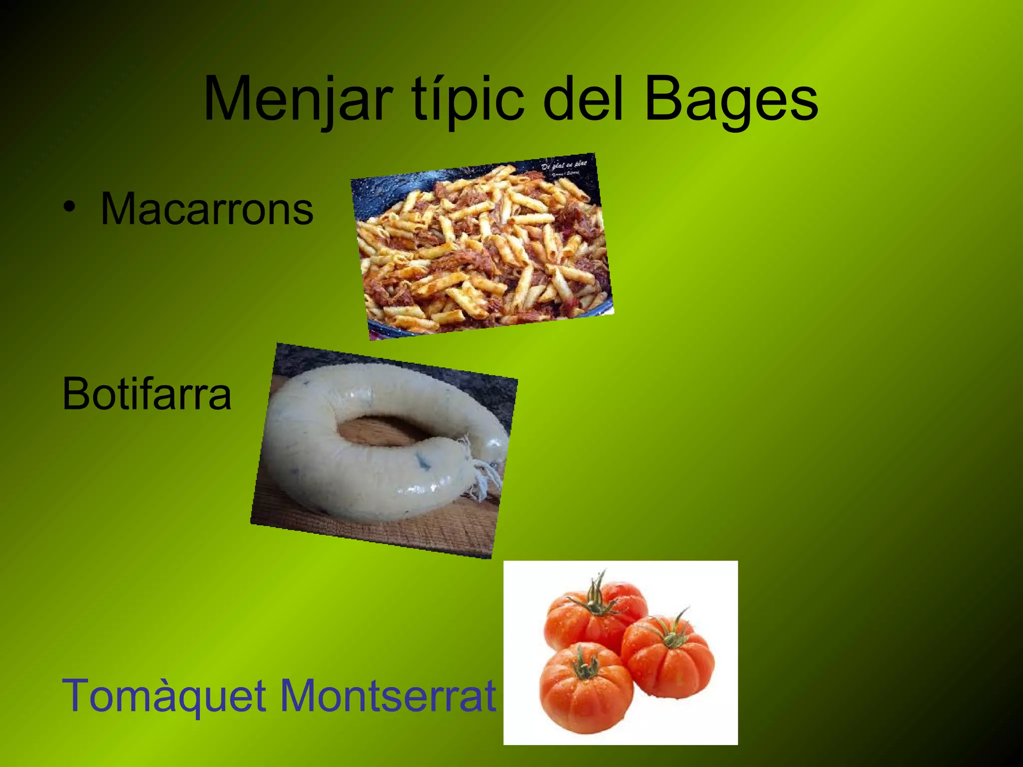Bages | PPT