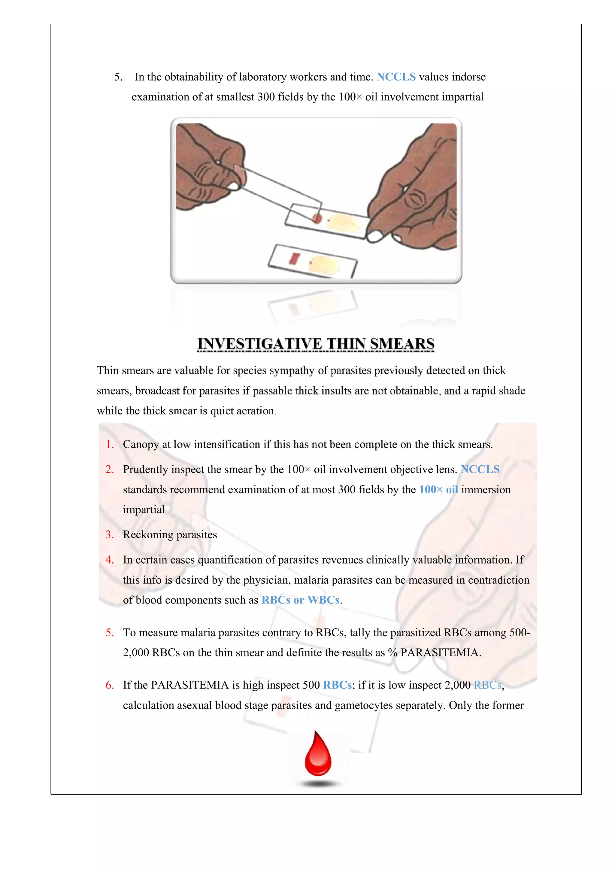 Microscopic study of blood | PDF