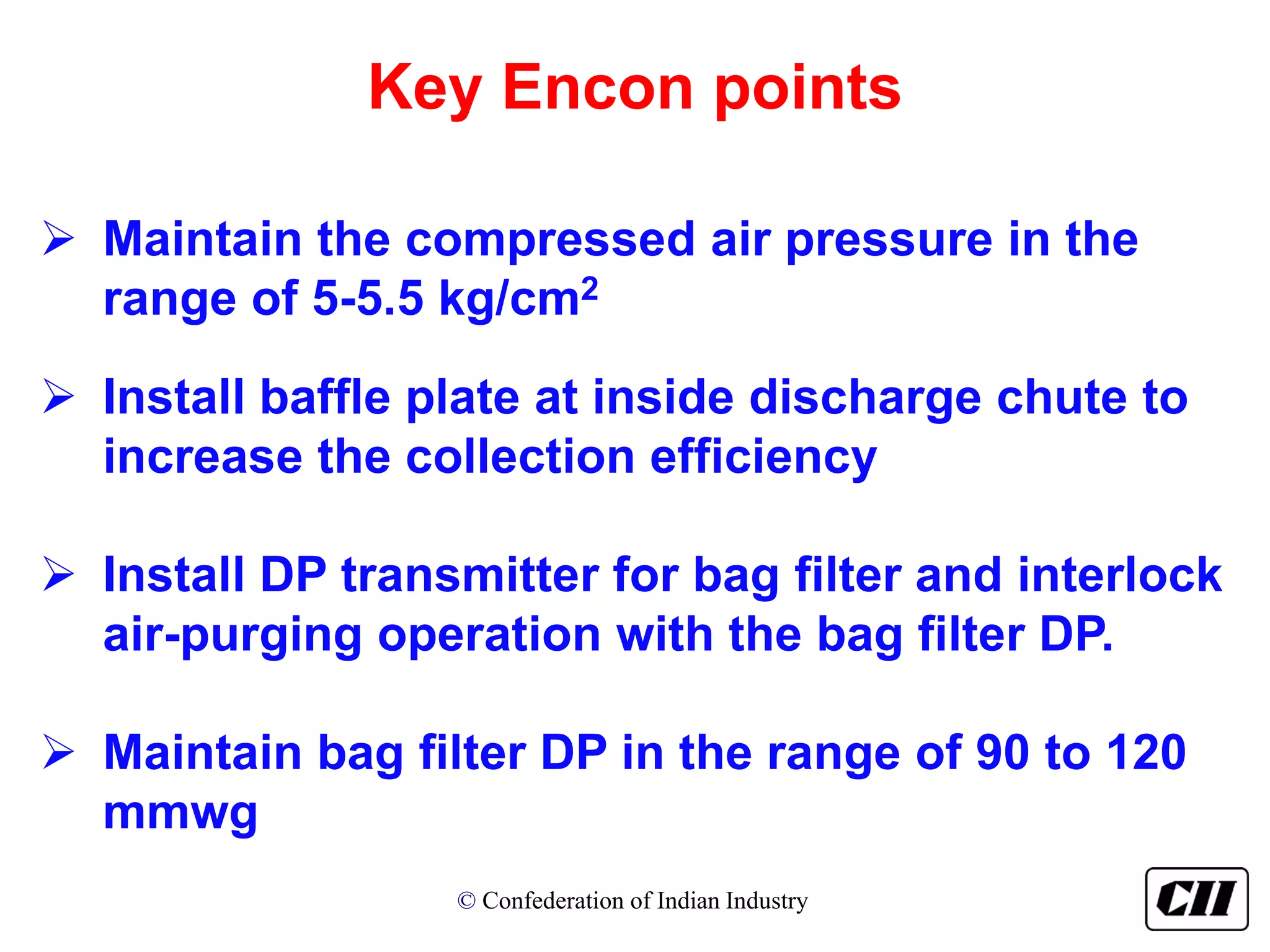 Bag filter optimization in Cement Industry | PDF
