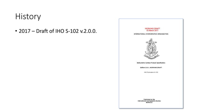 Bathymetric Attributed Grid (BAG) format | PPT