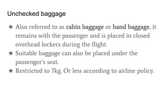 Baggage | PPTX