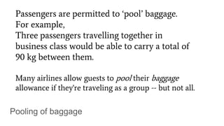 Baggage | PPTX