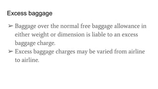 Baggage | PPTX
