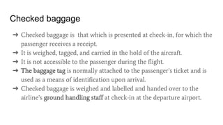 Baggage | PPTX