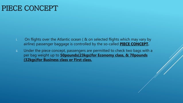 Baggage handling in Airports (sortation) | PPTX