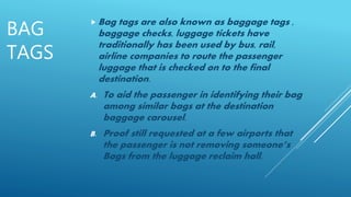 Baggage handling in Airports (sortation) | PPTX