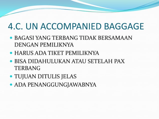Baggage labels | PPTX