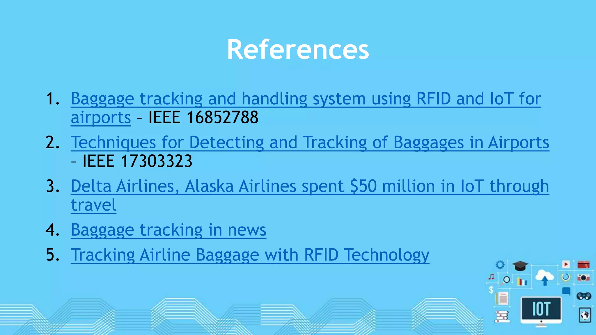Baggage Tracking | PPTX