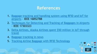 Baggage Tracking | PPTX