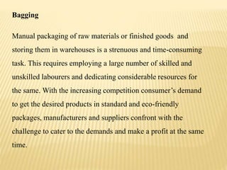 Bagging and labelling | PPTX