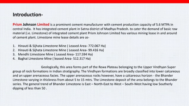 Baghai Limestone Mine.pptx