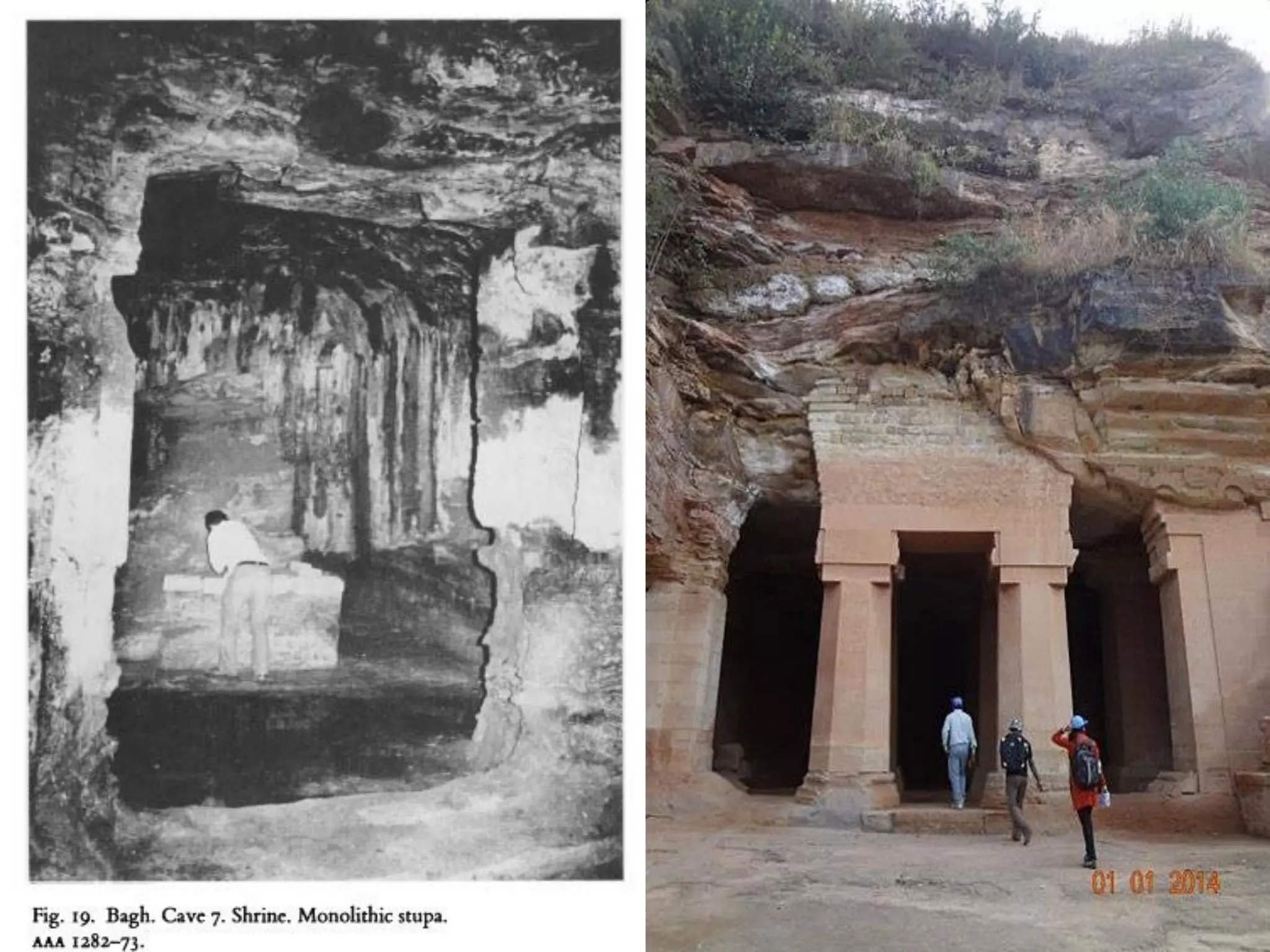 Bagh Caves (Mural, Sculptures, Conservation Issues) | PDF