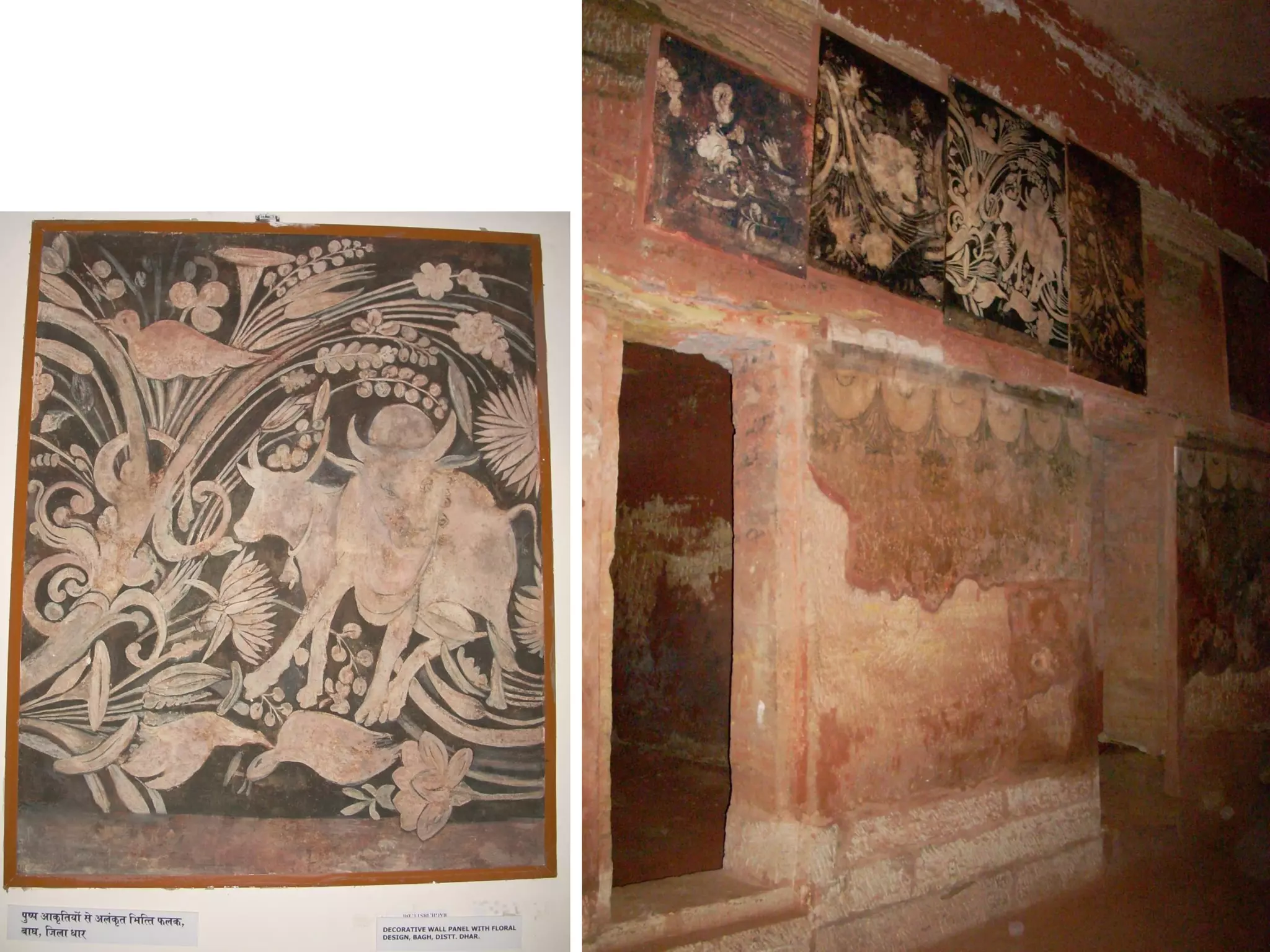 Bagh Caves (Mural, Sculptures, Conservation Issues) | PDF