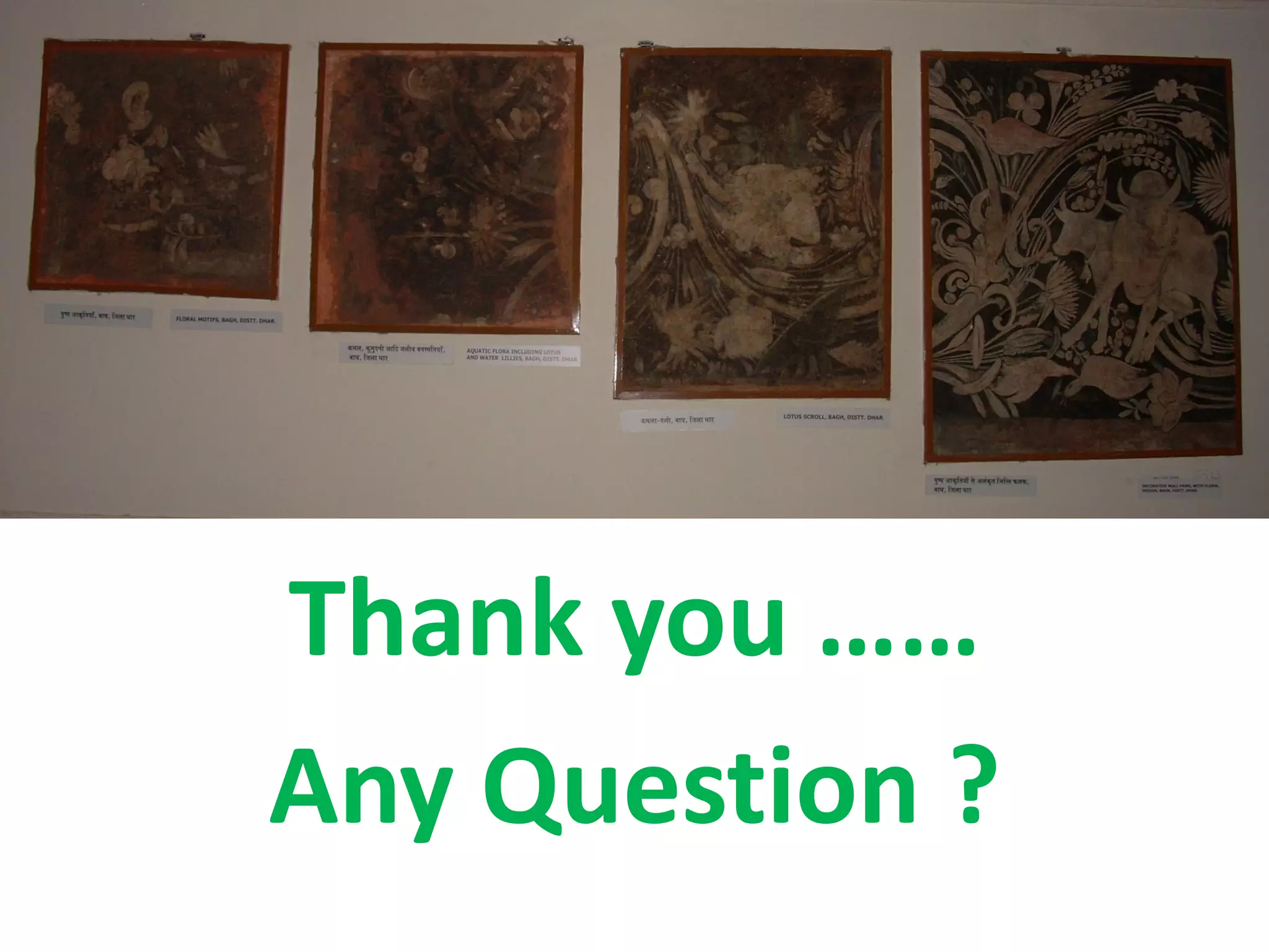 Bagh Caves (Mural, Sculptures, Conservation Issues) | PDF