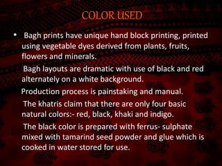 HISTORY OF DESIGN & FASHION “BAGH PRINTS” | PPTX