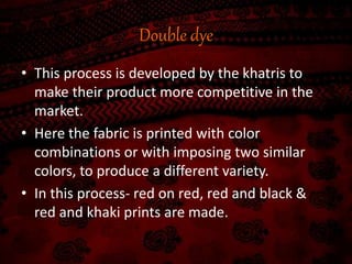 HISTORY OF DESIGN & FASHION “BAGH PRINTS” | PPTX